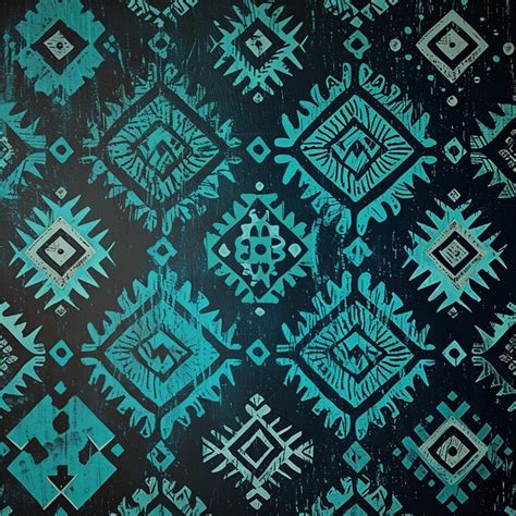 Premium Photo Boho Style Pattern Background