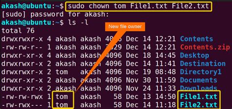 The Chown Command In Linux 8 Practical Examples