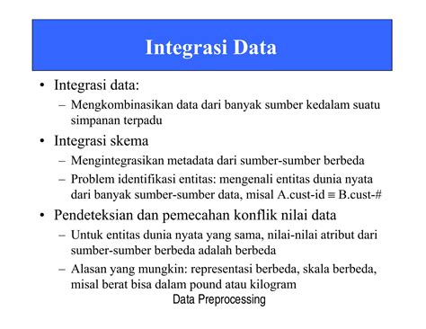 Applied Database Iii Modul Data Preprocessing Pdf