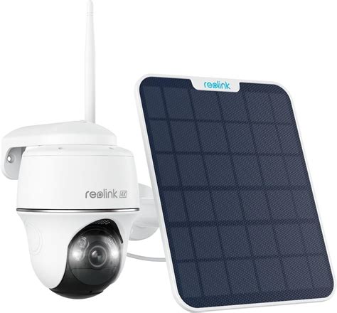 Reolink Argus Pt Ultra 6w Solar Panel Smart 4k 5 2 4ghz Wifi Security Camera W Pan And Tilt