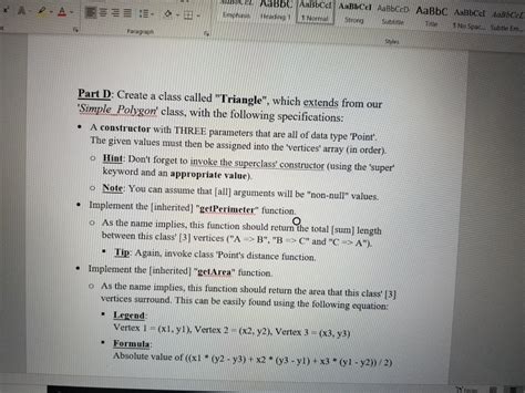 solved part a create a class called point with the