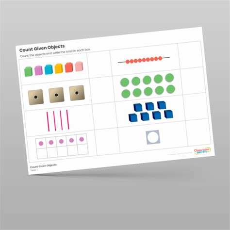 Year 1 Count Given Objects Varied Fluency 2 Resource Classroom Secrets