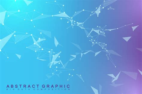 Technology Abstract Lines And Dots Connection Vector Image