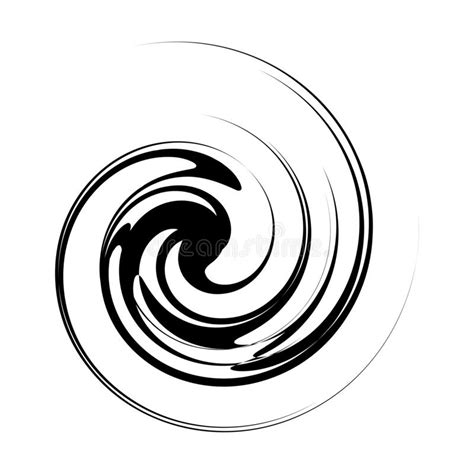 Curl Spiral Swirl Volute Helix Circular Twirl Stock Vector Illustration Of Kinky Coil