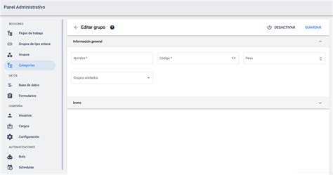 bug report categorías no editables desde el admin · issue 1130