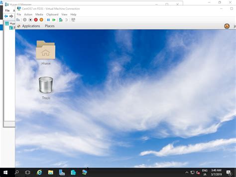 Windows Server 2016 Hyper V Create Virtual Machine Linux Server