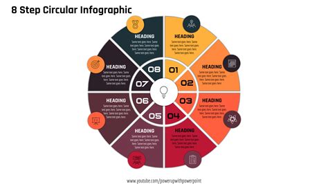 Download Powerpoint 8 Step Circular Infographic 43 Powerup With