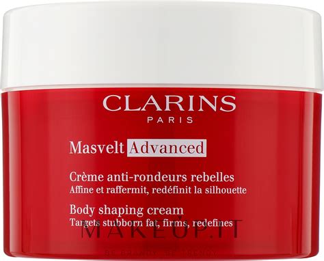 Clarins Masvelt Advanced Body Shaping Cream Crema Snellente Makeupit