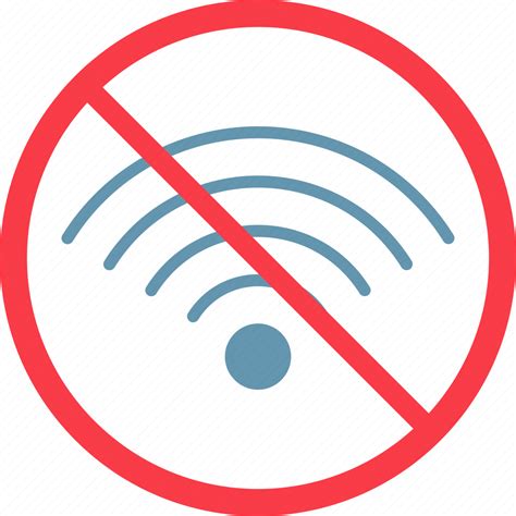 No Internet Connection Network Sign Signal Wifi Icon Download On Iconfinder