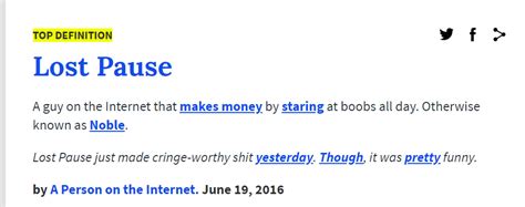 Found This On Urban Dictionary Pls Upvote Rlostpause