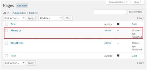 WordPress Add Comments