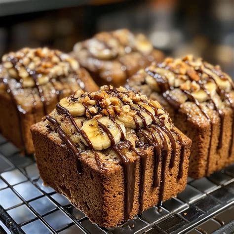 Mini Banana Bread Loaves 6 Tiny Loaves Big Flavor
