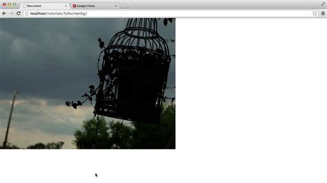 Css Fullscreen Background Image 12 Youtube