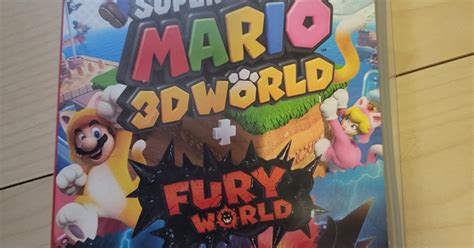 닌텐도 스위치 슈퍼마리오 3d 월드 퓨리 월드 가산동 취미게임음반 당근 중고거래