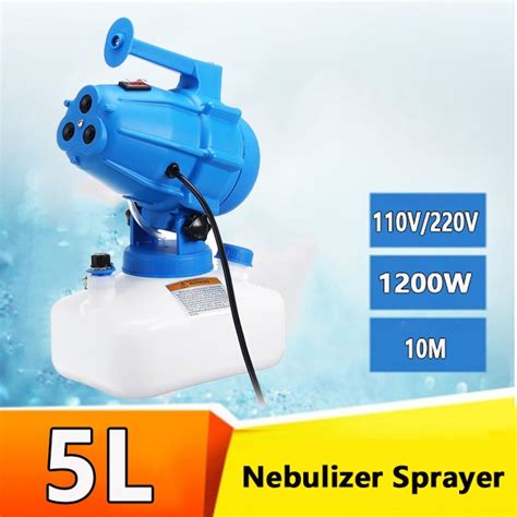 1200w 5l Portable Nebulizer Sprayer For Hotels Residence Community