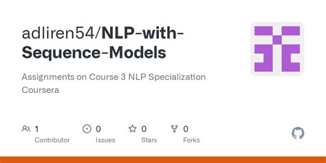 Github Adliren54nlp With Sequence Models Assignments On Course 3