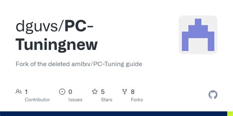 Github Dguvs Pc Tuningnew Fork Of The Deleted Amitxv Pc Tuning Guide