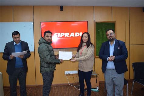 Pradeep Thapa On Linkedin Participating In Sales Communication Trainning Organised By Sipradi