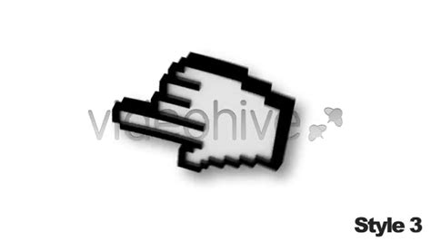 3d Mouse Cursor Animation To A Click 5 Pack Videohive 2567194