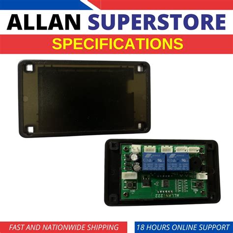 Allan Superstore 1222 Timer 4 Digit Updated Version Support 1 5 10 Piso Vendo Timer Lazada Ph