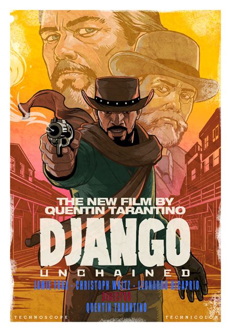 Django Unchained Movie Poster By Artoftu On Deviantart