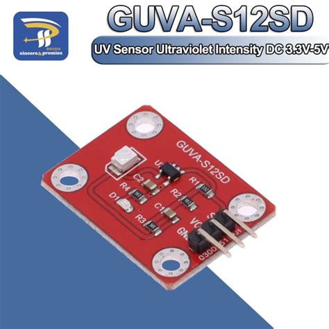 Uv Sensor 240 370nm Guva S12sd 3528 Solar Ultraviolet Intensity Module