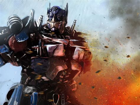Transformers Art Robot Art Optimus Prime