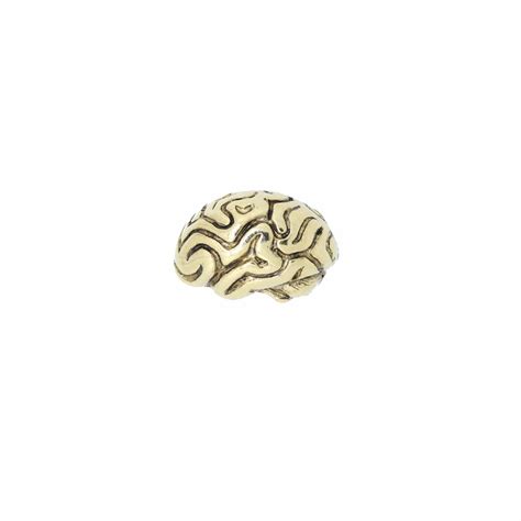 Brain Gold Lapel Pin Lapel Pin Planet Lapelpinplanet