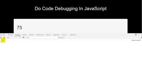 How To Do Code Debugging In JavaScript With Example Coding Javascript Network Performance