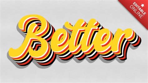 Better Text Effect Generator