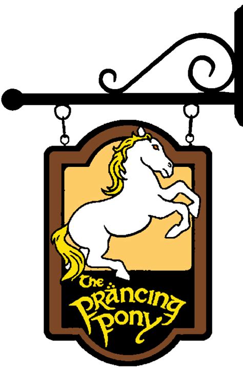 The Prancing Pony Hobbit Art Lotr Art Lord Of The Rings