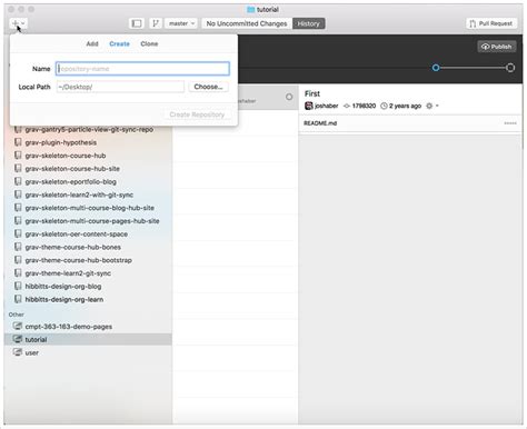 Using Github Desktop With Gitlab Advanced Topics Reclaim Hosting