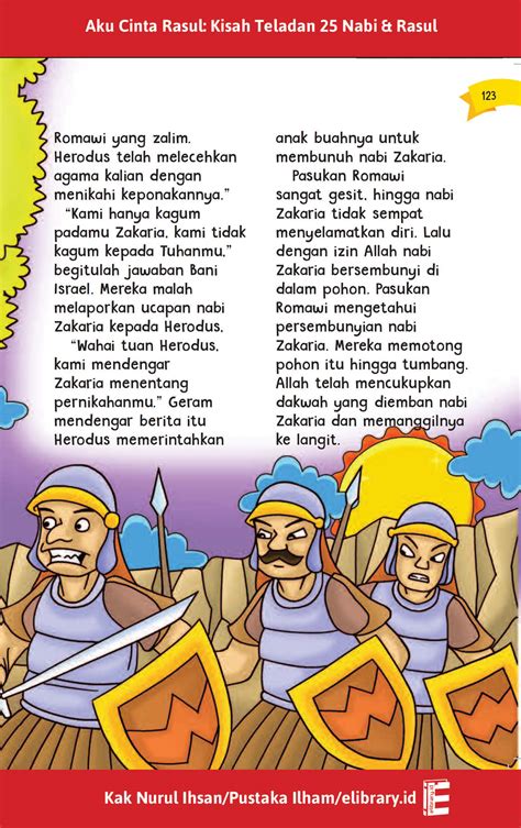 Aku Cinta Rasul Nabi Zakaria As Pengemban Amanah Allah 114