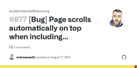 Bug Page Scrolls Automatically On Top When Including Learngitbranching Into An Iframe Html Tag