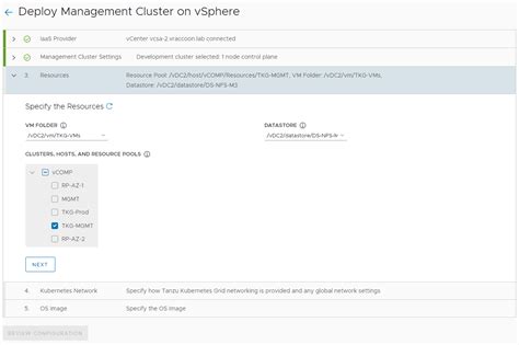 Tanzu Kubernetes Grid On VSphere VRaccoon