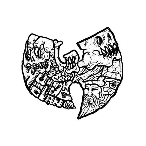 Wu Tang Sketch At PaintingValley Com Explore Collection Of Wu Tang Sketch