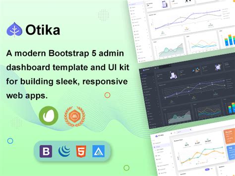 Otika Bootstrap 5 Admin Dashboard Template And Ui Kit Einfosoft