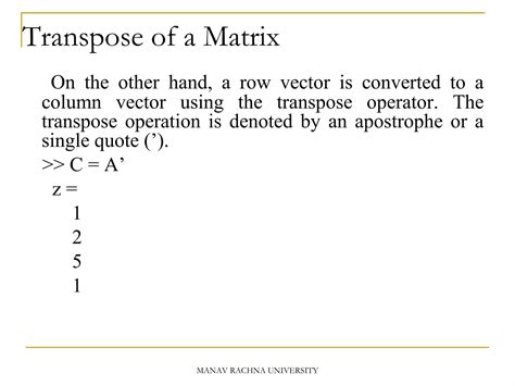 Introduction To Matlab Ppt