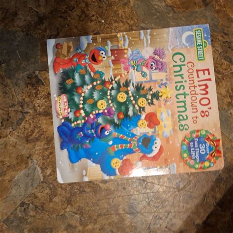 Elmos Countdown To Christmas Sesame Street By Naomi Kleinberg