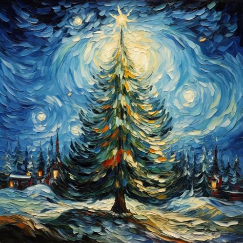 ცნობილ მხატვრებს ნაძვის ხე რომ დაეხატათ… Kvira Ge