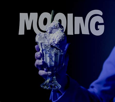 Mooing Gelato Ice Cream Branding Packaging Logo On Behance