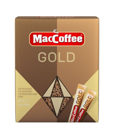 Кофе растворимый MacCoffee Gold в пакетиках, 30 шт - купить с доставкой ...