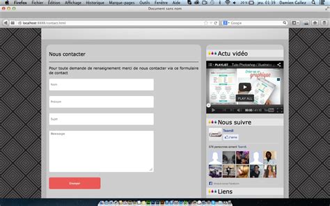 Tuto Html And Css Les Bases Pour Débutants Chapitre 2 Sur