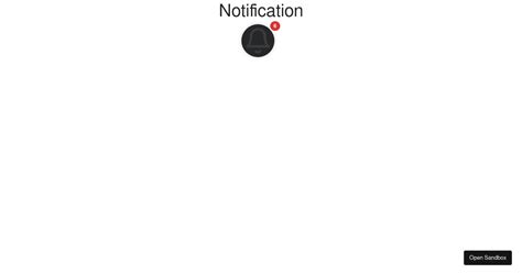 React Notification Timeline Examples Codesandbox