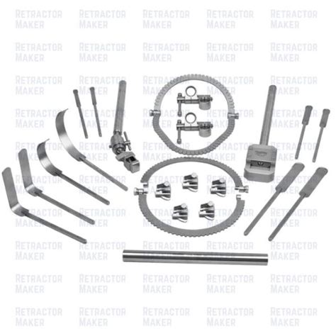 Bookwalter Retractor Set And System Surgical Retraction Tool