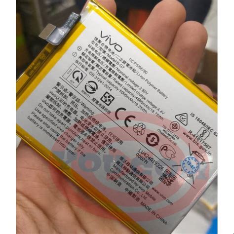 Jual Baterai Battery Batre Vivo V Y Original Vivo B G Ori Vivo Y Batre Batrai Batere B G