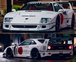 Liberty Walk Lb Works Wide Body Lip Kit Frp Body Kits For Ferrari