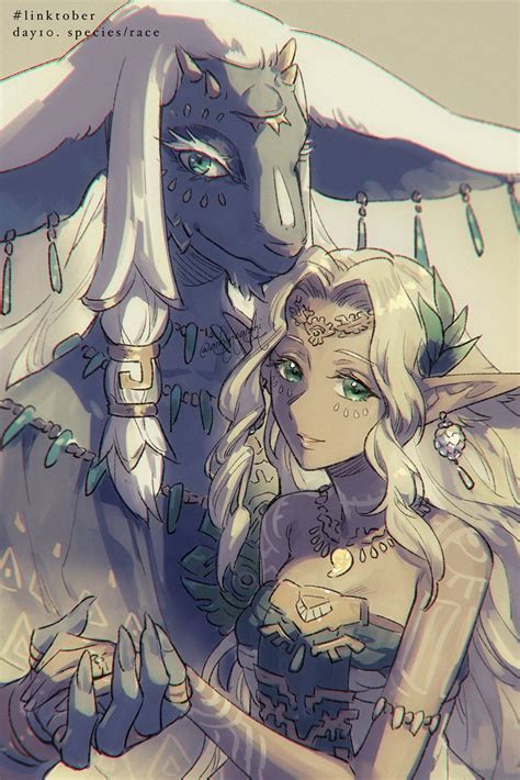 Sonia And Rauru The Legend Of Zelda And More Drawn By Ashi Danbooru