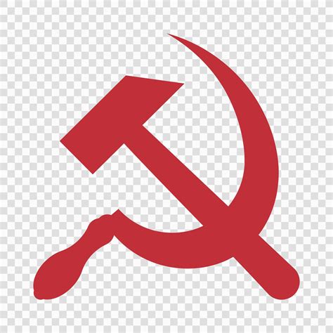 The Hammer And Sickle Symbol Communist Symbol Communist Party