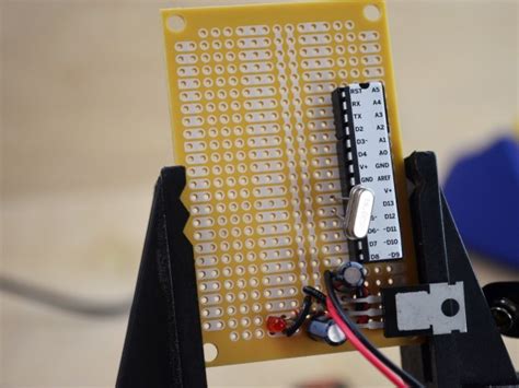 Transfer The Mintduino From Breadboard To Perfboard Make